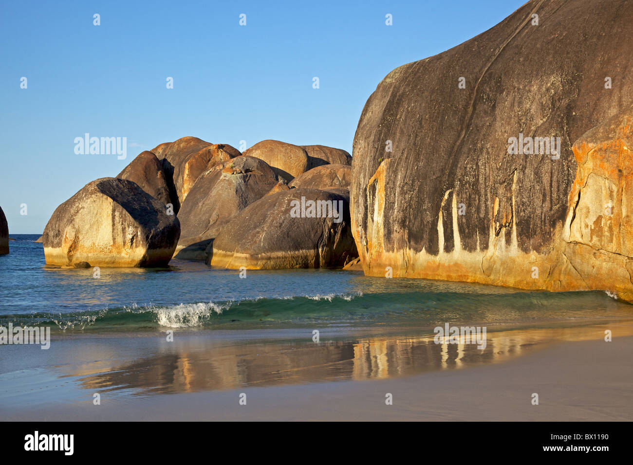 Elephant Rocks in William Bay National Park, near the town of Denmark ...