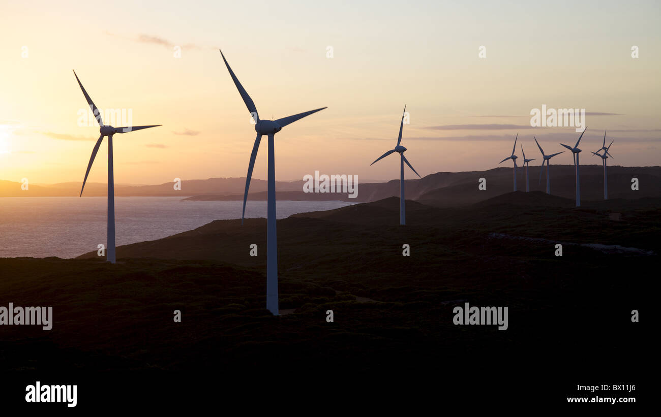 Albany wind farm near town hi-res stock photography and images - Alamy