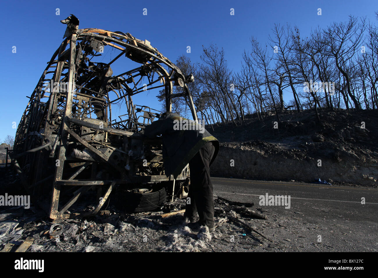 Fireman bus hi-res stock photography and images - Alamy
