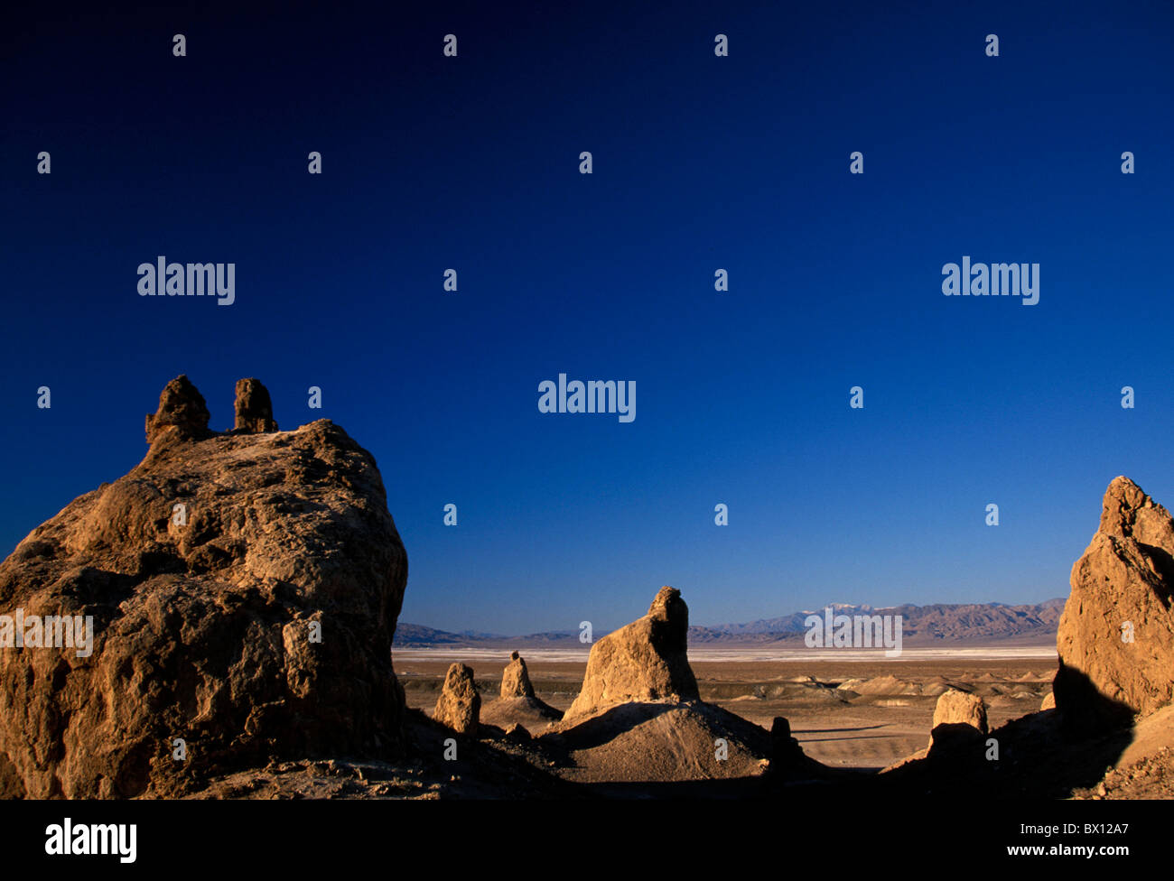 Trona Pinnacles National Natural Landmark Stock Photos & Trona ...
