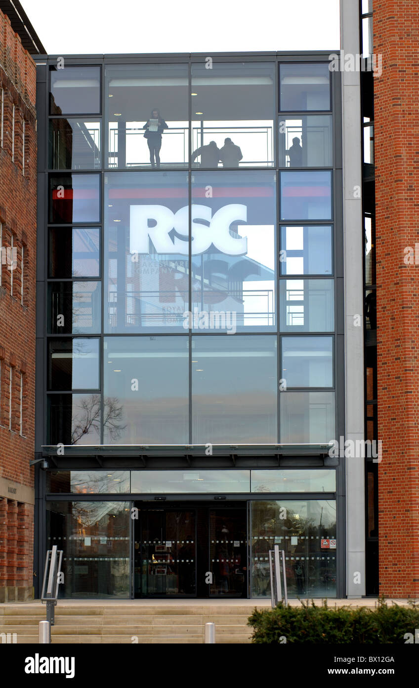 The new Royal Shakespeare Theatre, Stratford-upon-Avon, Warwickshire ...