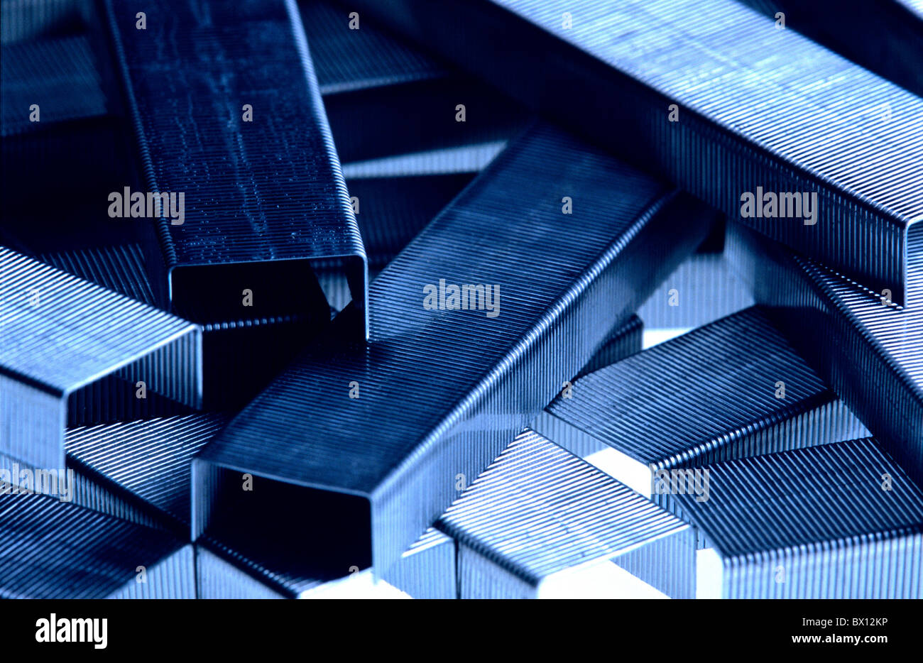 stapler office studio tacker paperclips Stock Photo - Alamy
