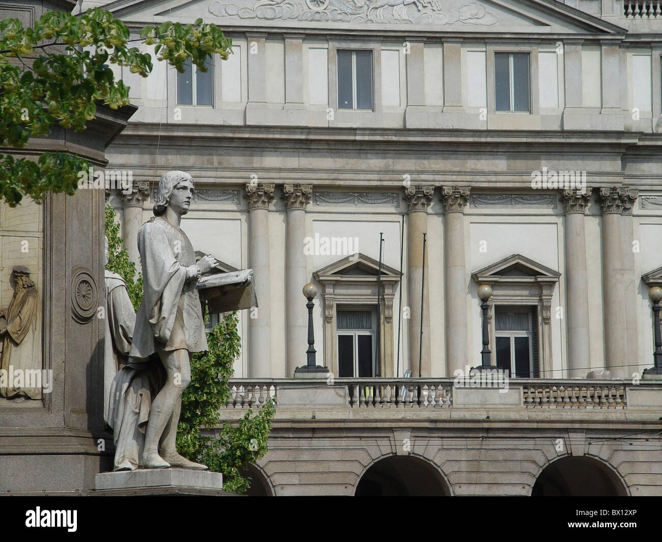 architecture building construction facade Italy Europe Milan opera ...