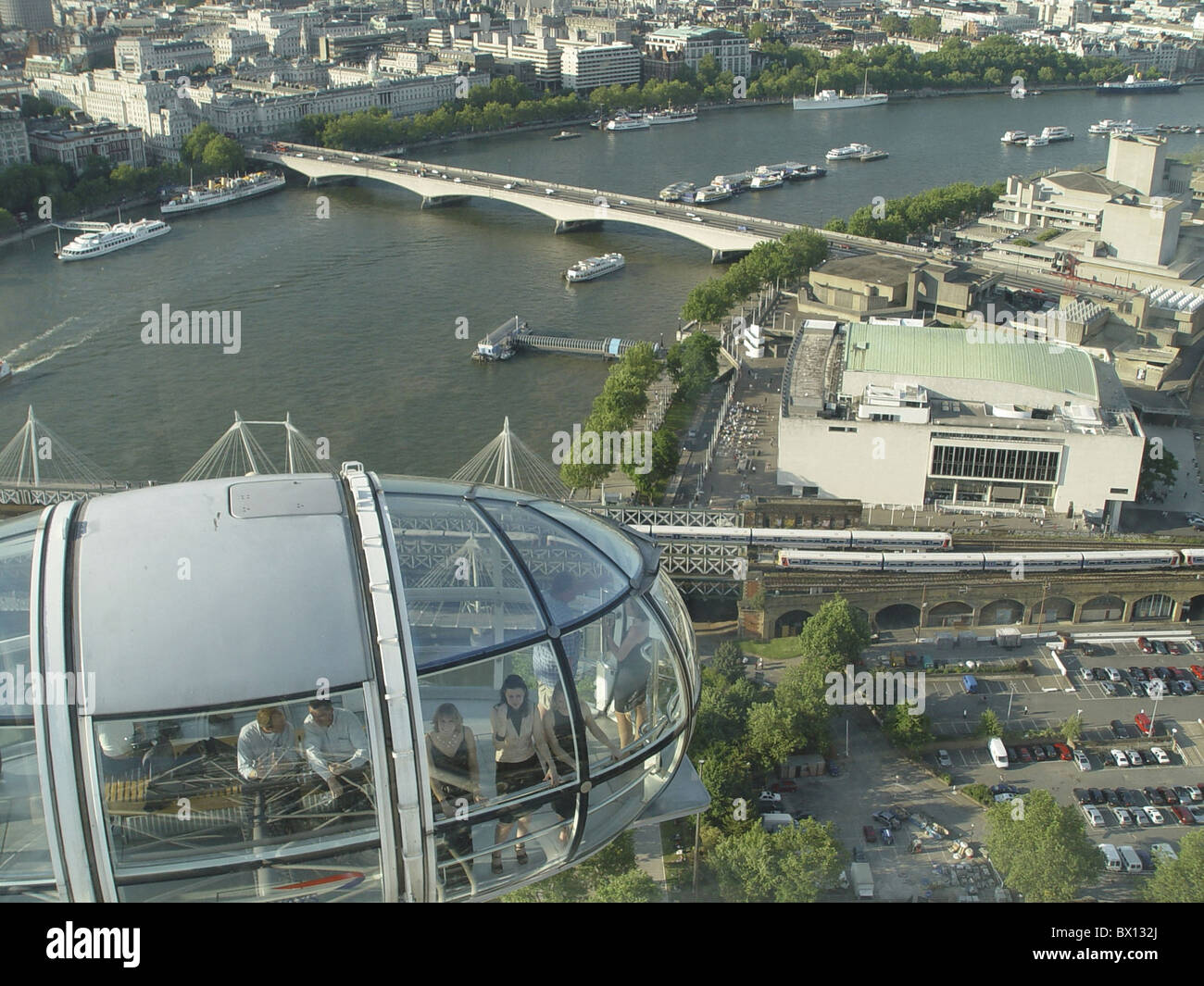 bridges city England Europe gondola Great Britain Europe London London ...