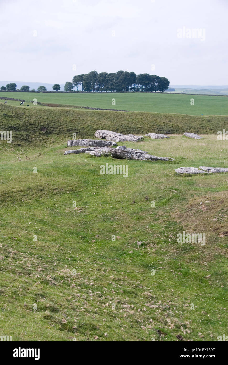 Arbor Low Stone Circle and Henge, Hartington, Derbyshire, Peak District ...