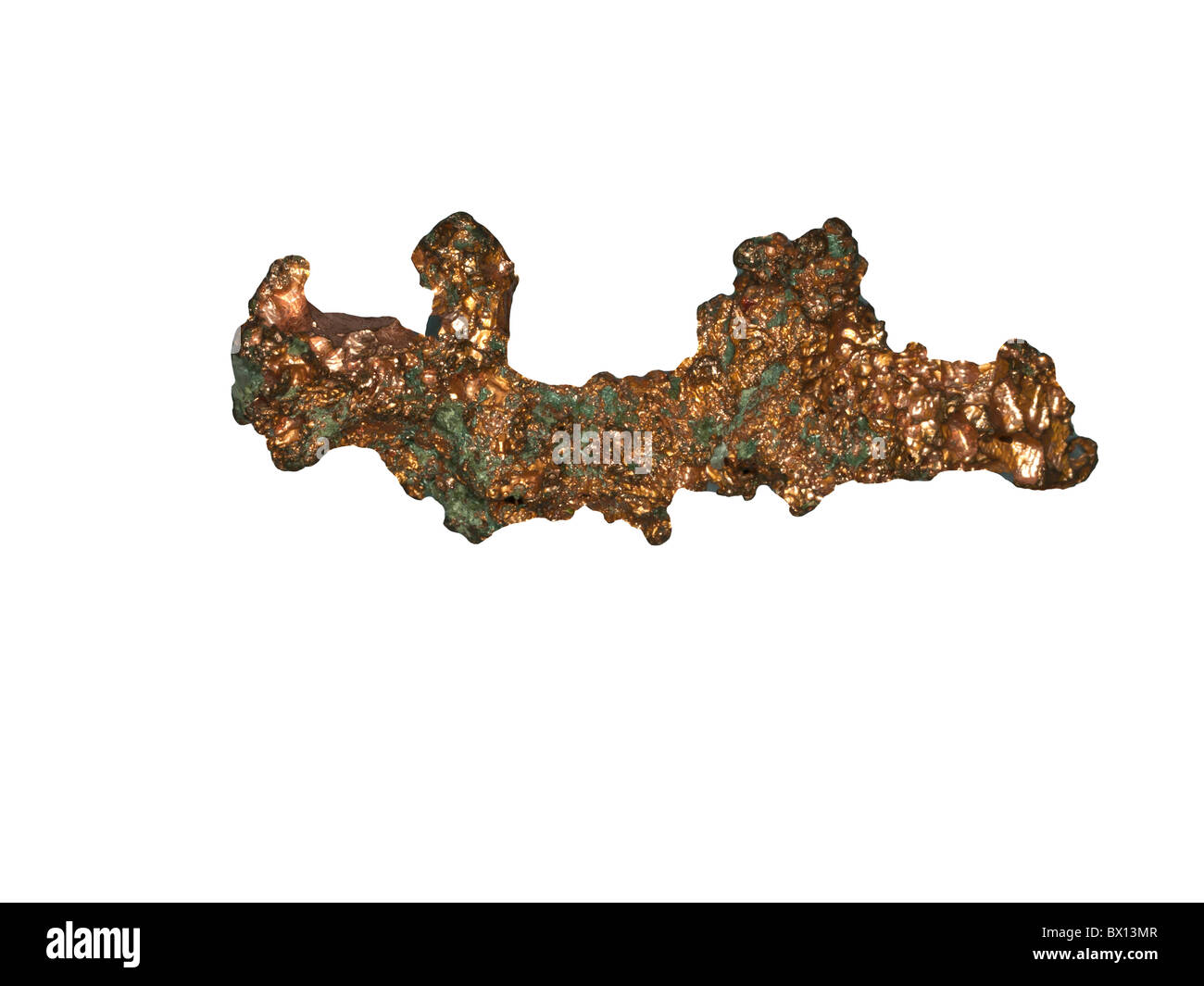 Native Copper occurring in its uncombined form Stock Photo - Alamy