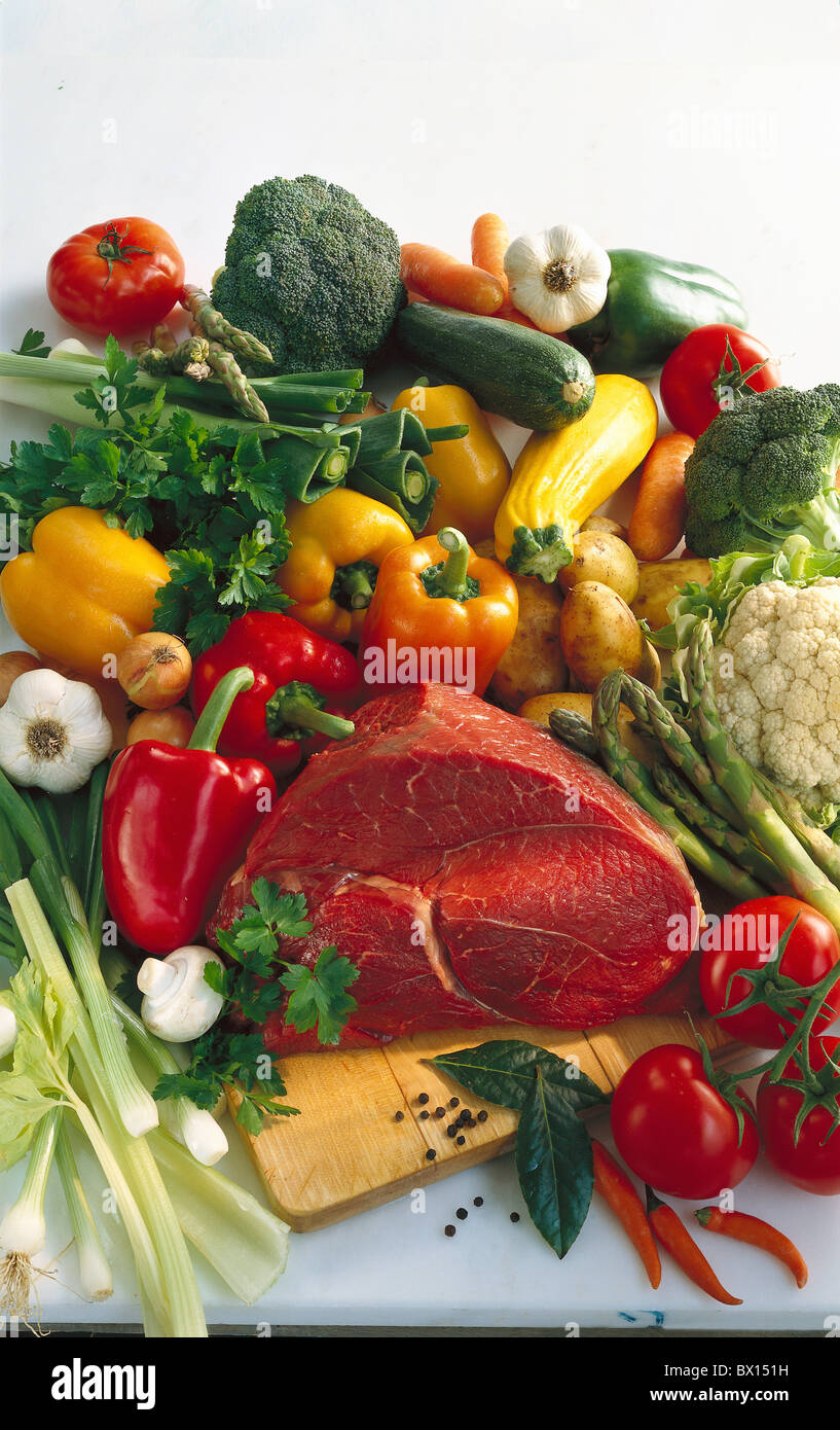 Assorted Beef food s Freestanding Fresh Ingredients Meat Mixed Raw ...