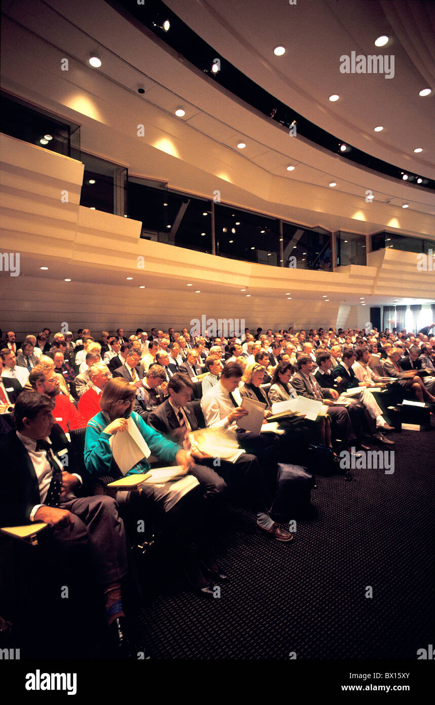 audience auditorium Business commercial world conference hall listener ...