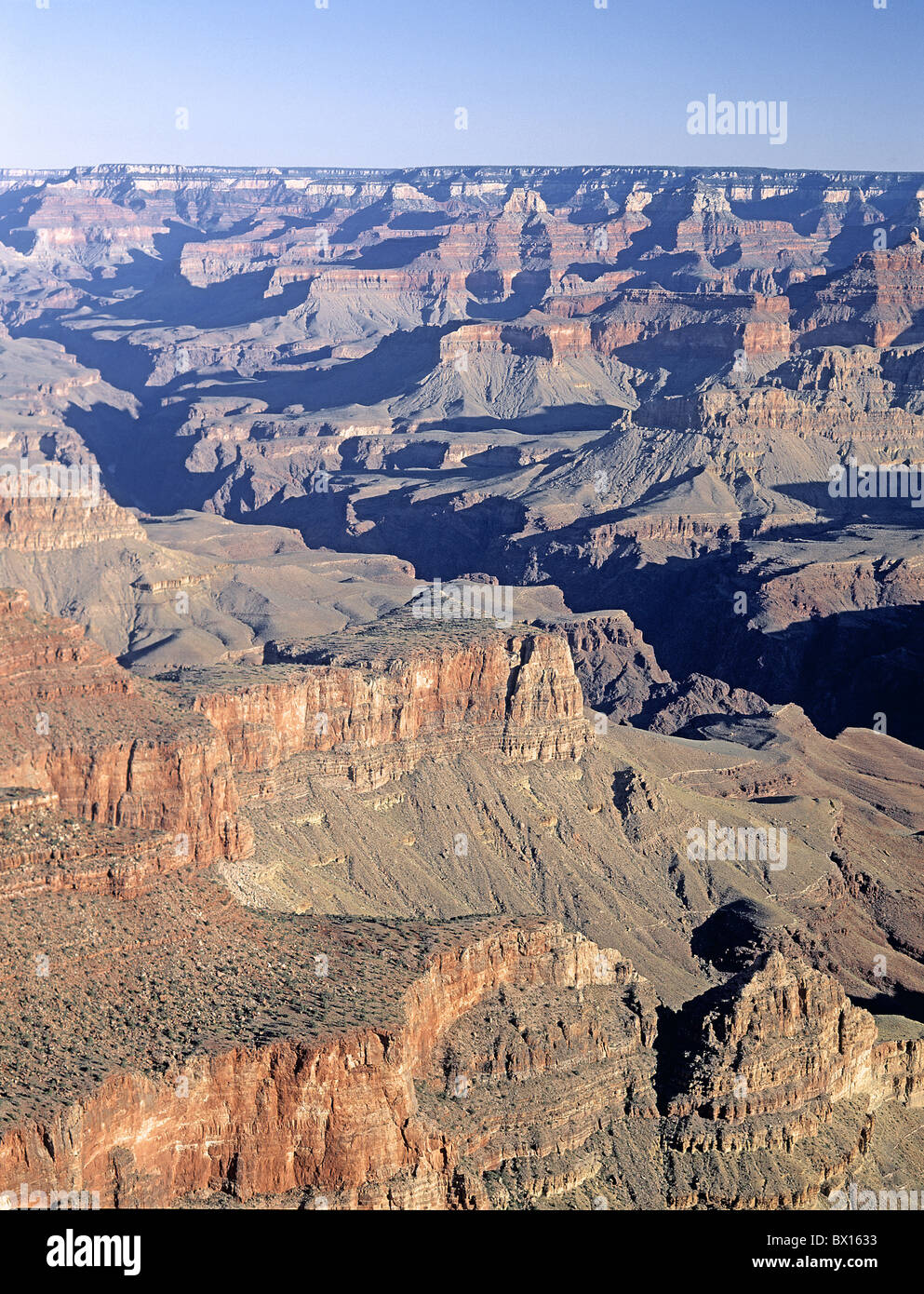 Arizona Grand Canyon gulch overview scenery landscape USA America ...