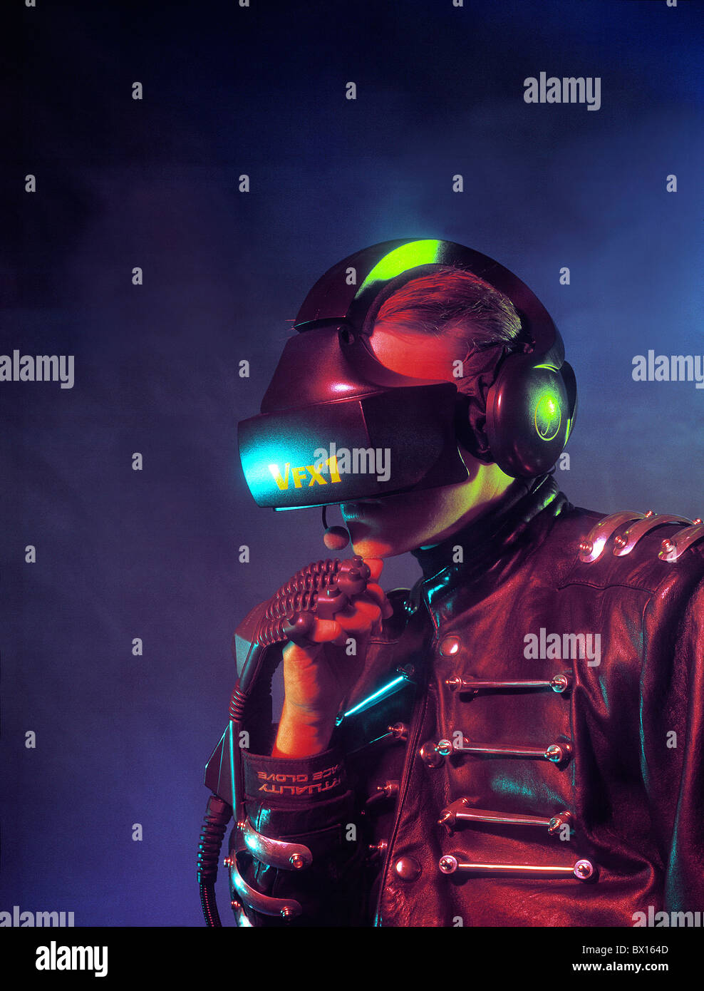 computer Cyberspace digital EDP Electronic Data Procession future glove ...