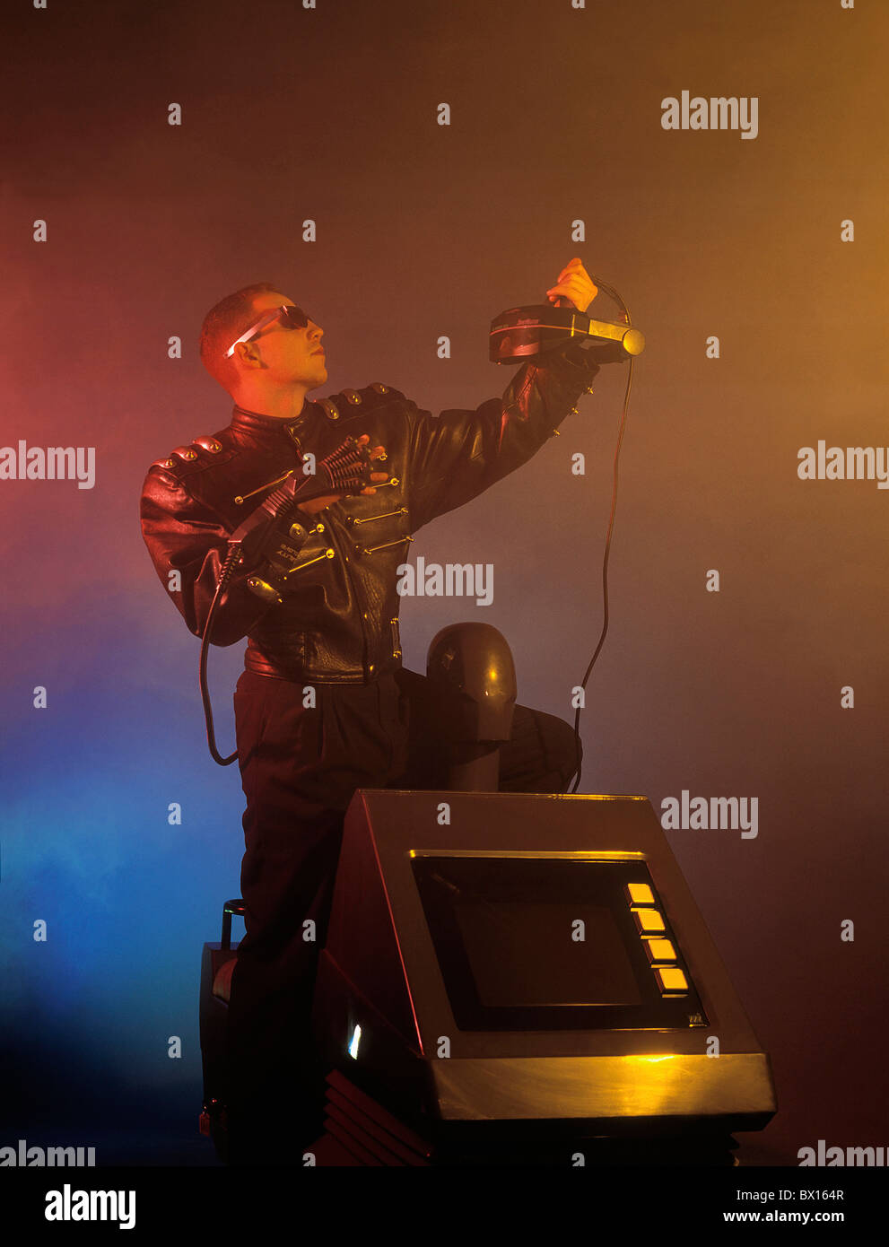 computer Cyberspace digital EDP Electronic Data Procession future glove ...