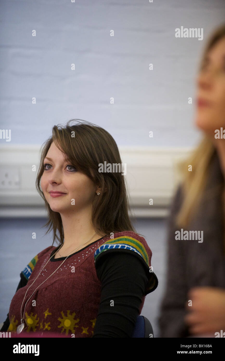 University students attend class Stock Photo - Alamy