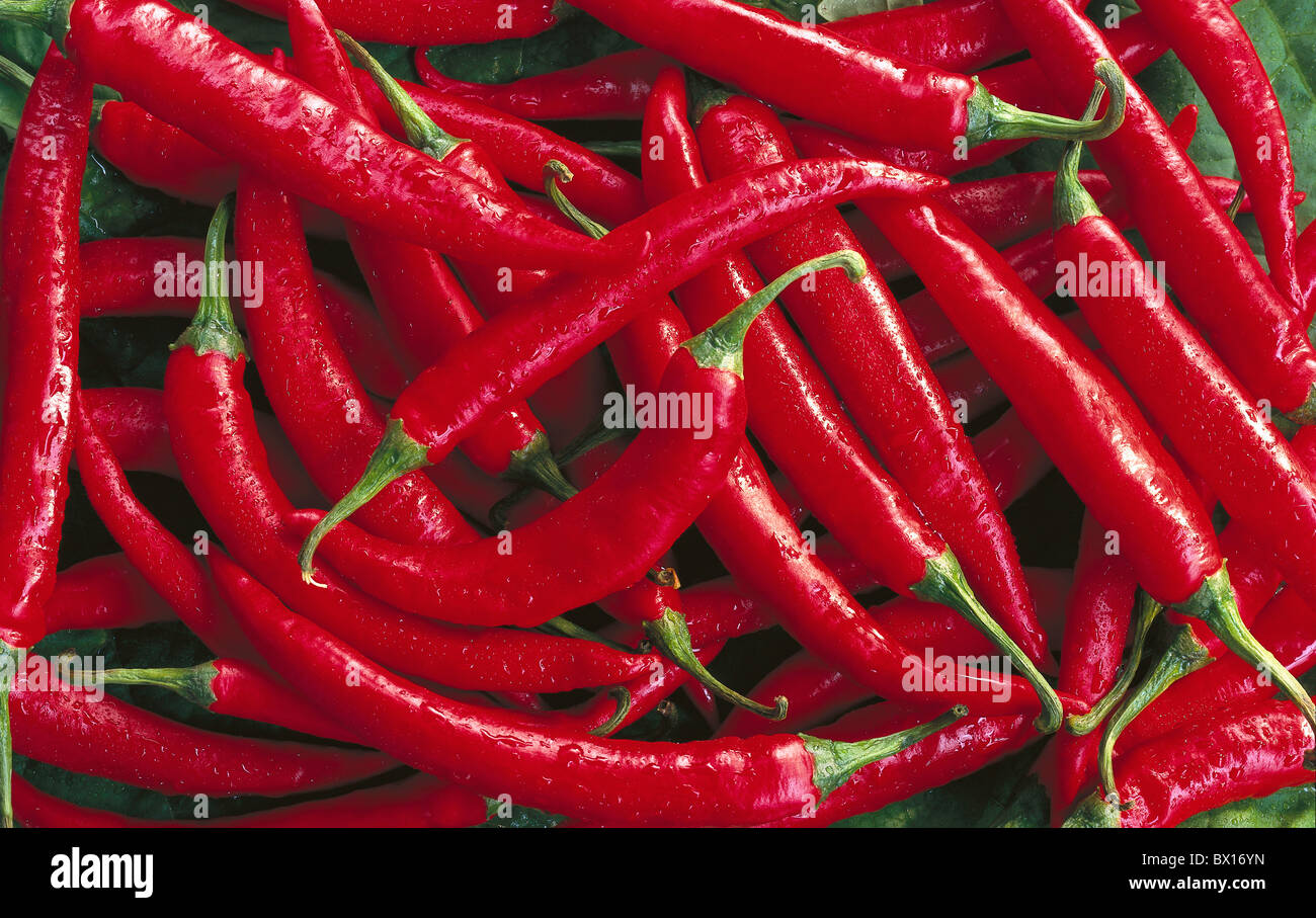 Chilli Flavouring Food Frame Fresh Full Hot Ingredients Pepper Raw Red ...