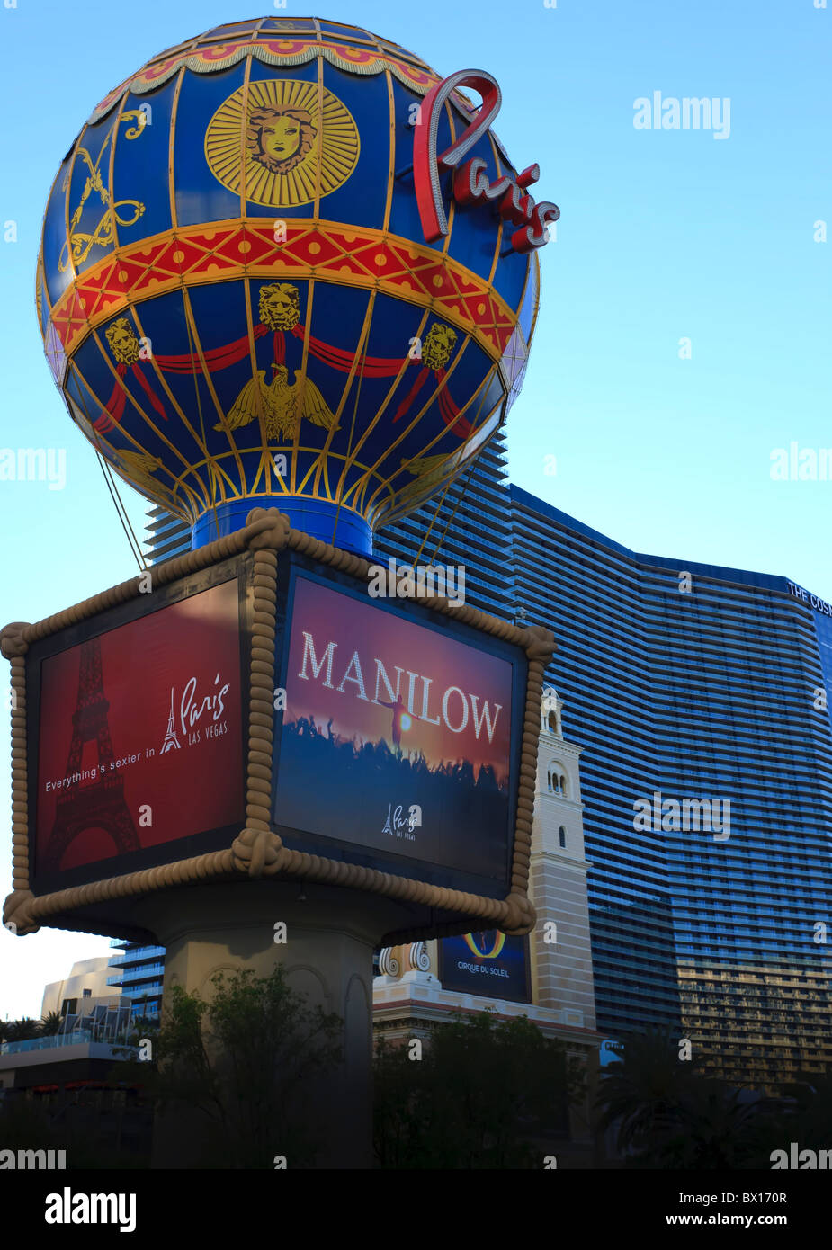 Paris Hotel Ballon, Las Vegas Nevada Stock Photo - Alamy