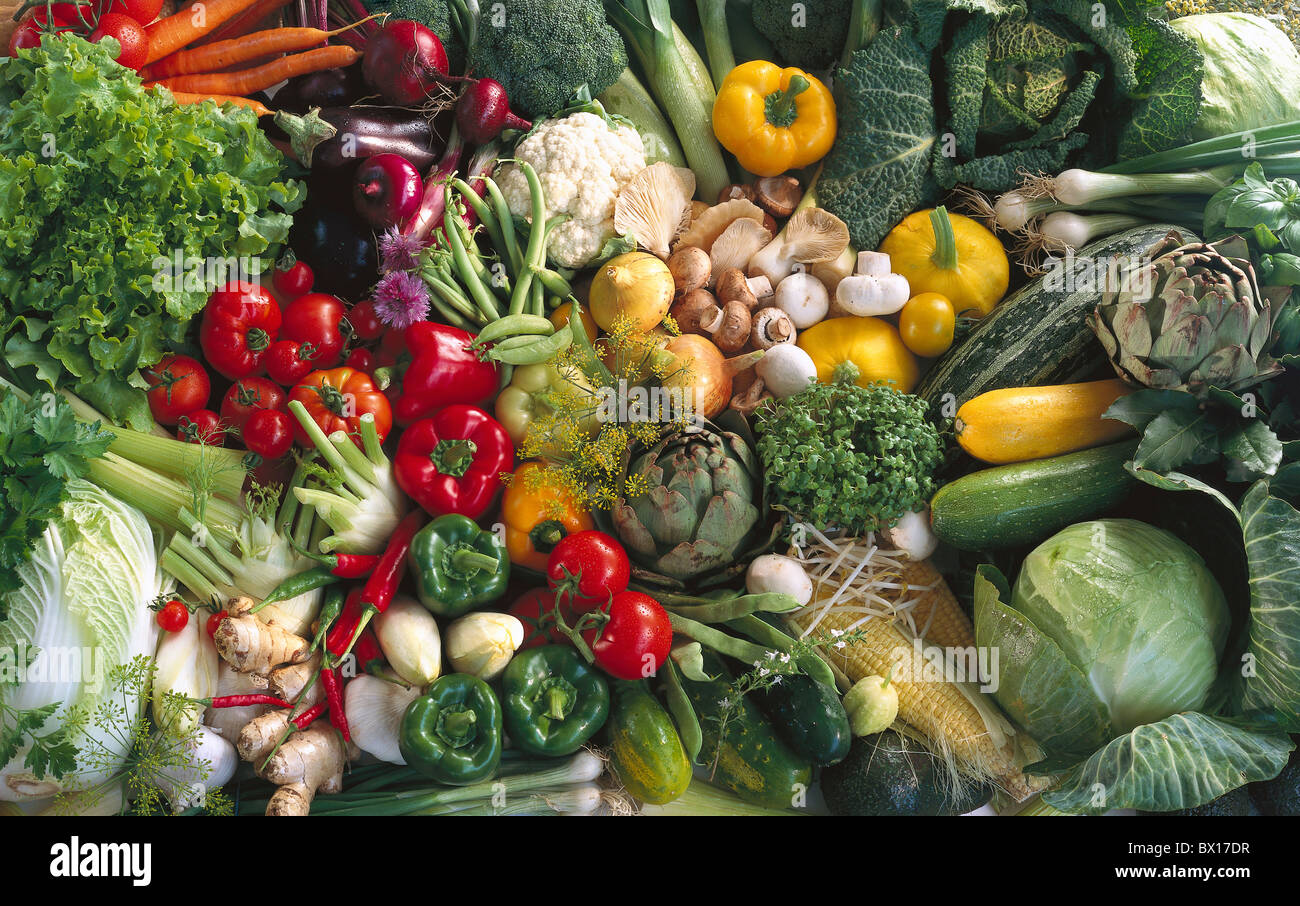 Assorted Food Frame Fresh Full Healthy Ingredient Mixed Produce Raw ...