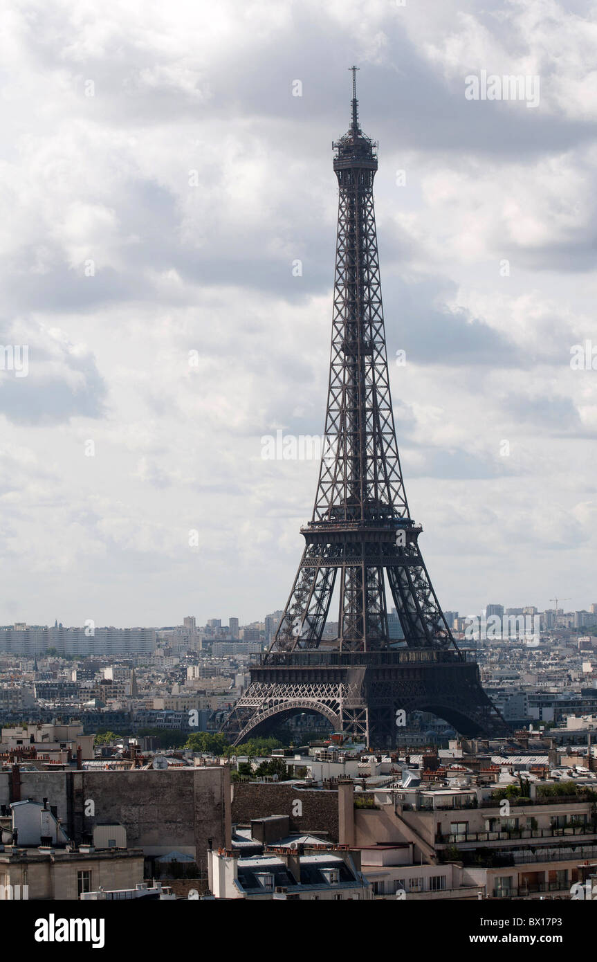 Paris (75): the Eiffel Tower Stock Photo - Alamy