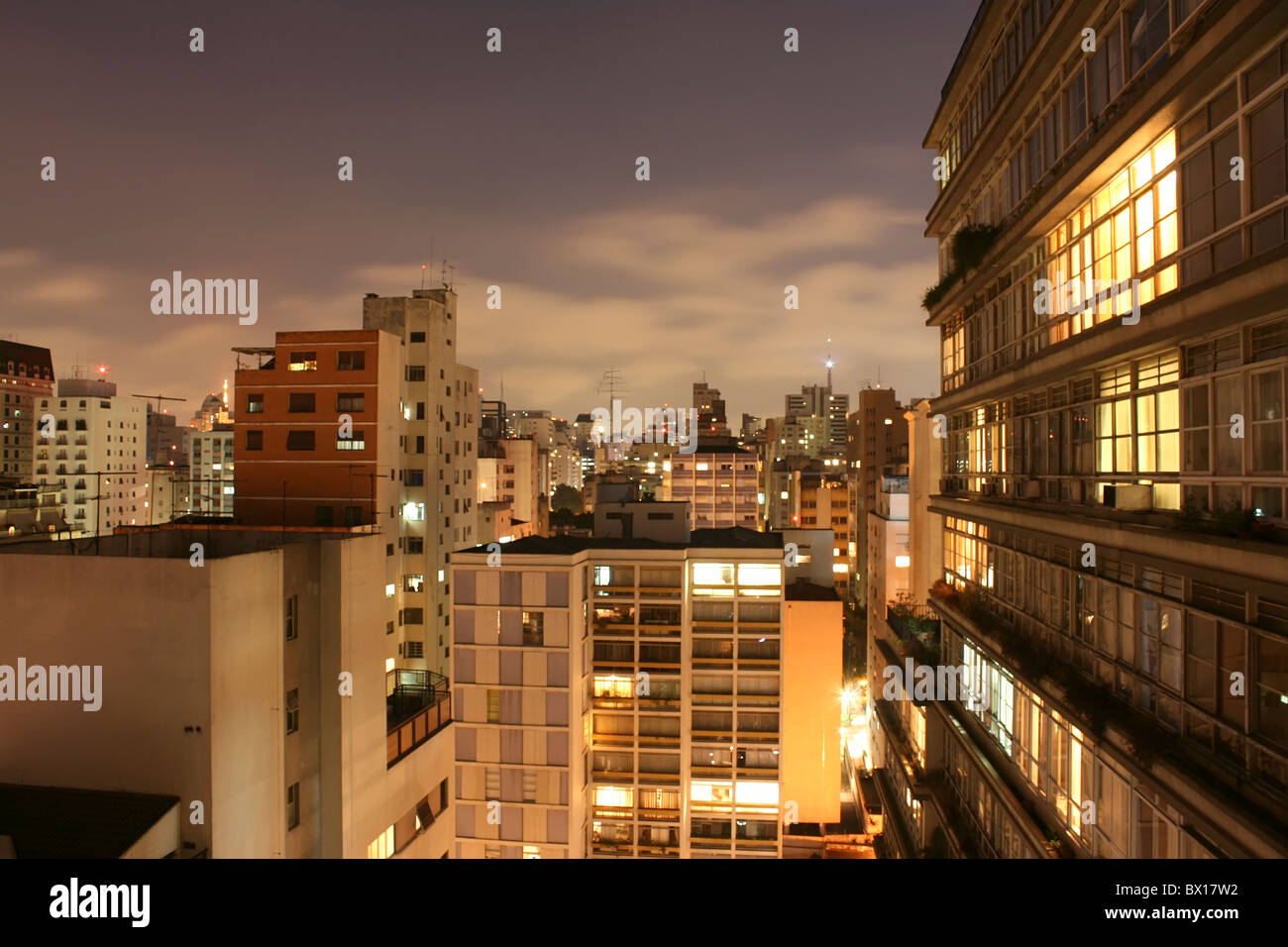 Skyline of Higienopolis, Sao Paulo, Brazil Stock Photo - Alamy