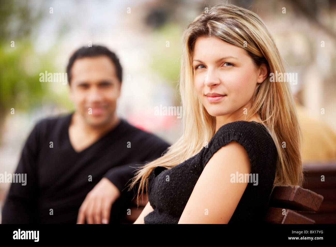 Young french married couple hi-res stock photography and images - Alamy