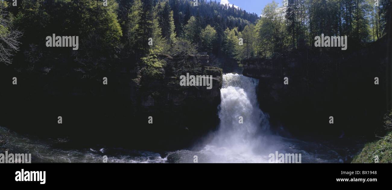 border Saut de Doubs France Europe Jura Litters Neuchatel Neuenburg ...