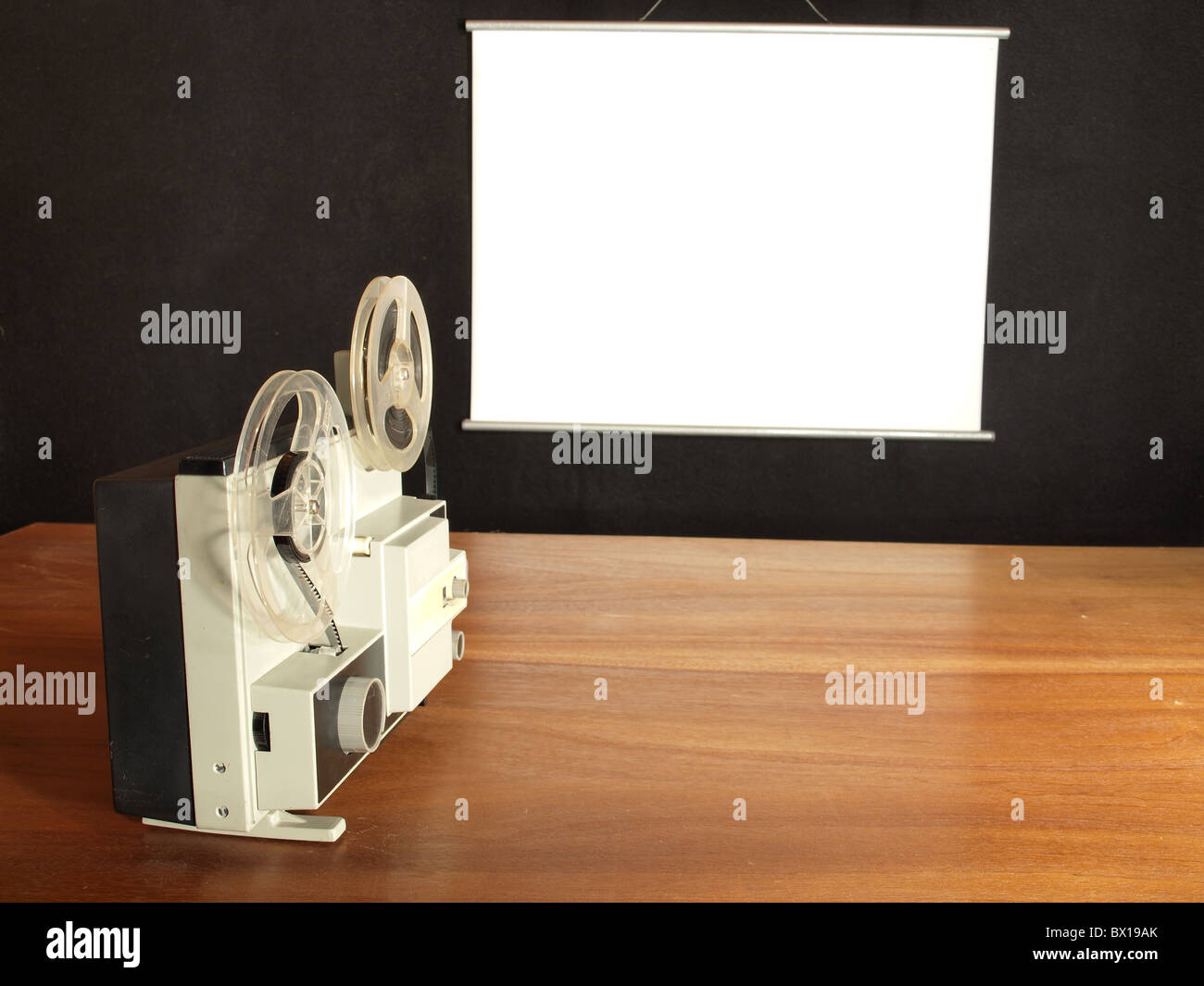 Movie projector on wall hi-res stock photography and images - Alamy