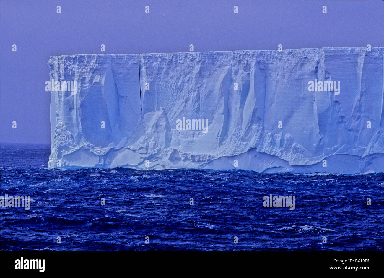 Antarctic Tabular Iceberg ice iceberg sea Stock Photo - Alamy