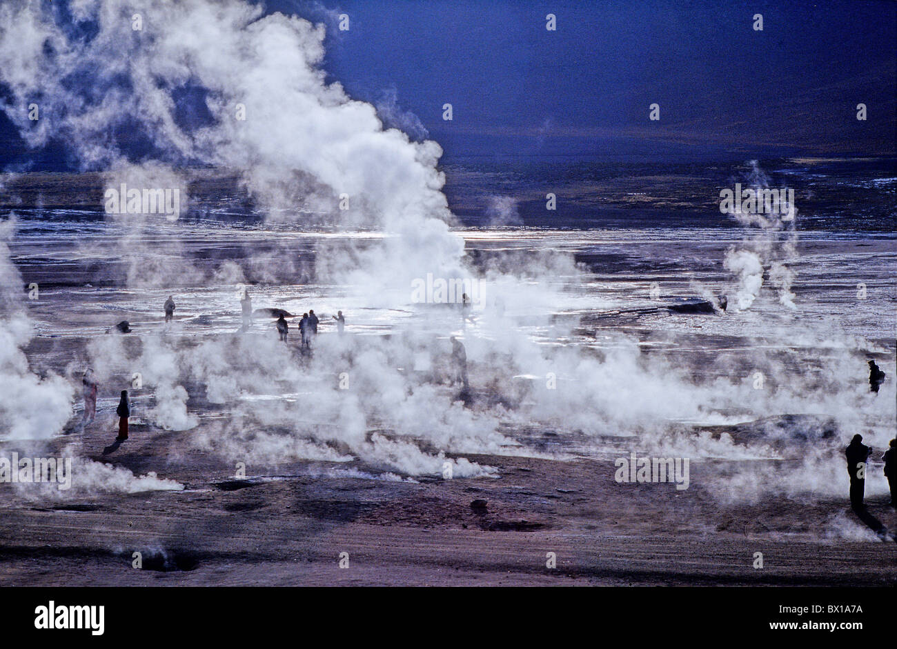 Andes Atacama Region Geyser del Tatio Northern Chile Chile South ...