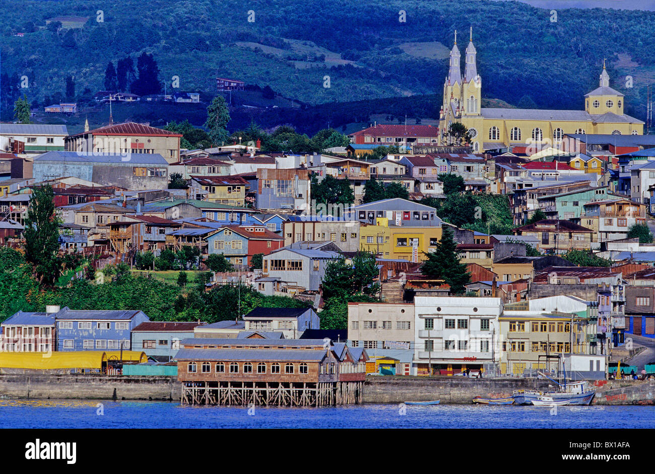 Chiloe Iglesia San Francisco High Resolution Stock Photography and ...