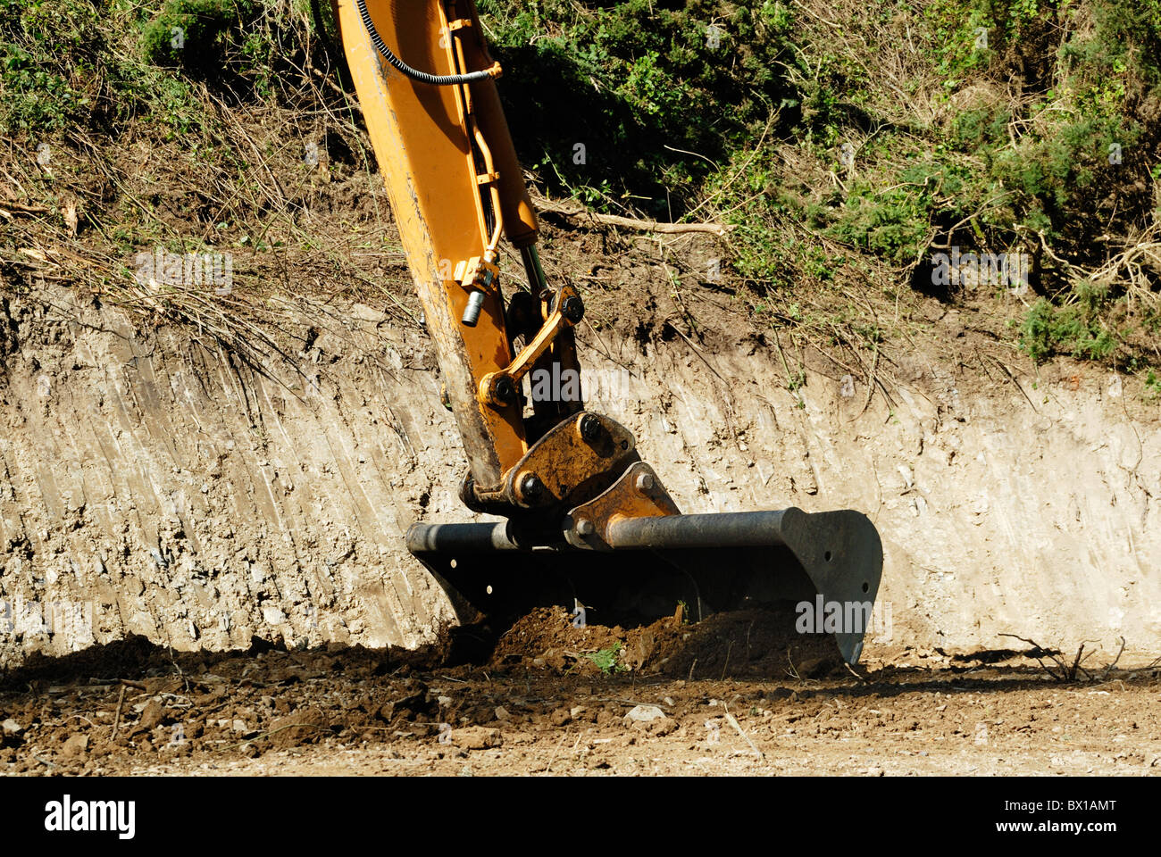 Levelling the land hi-res stock photography and images - Alamy