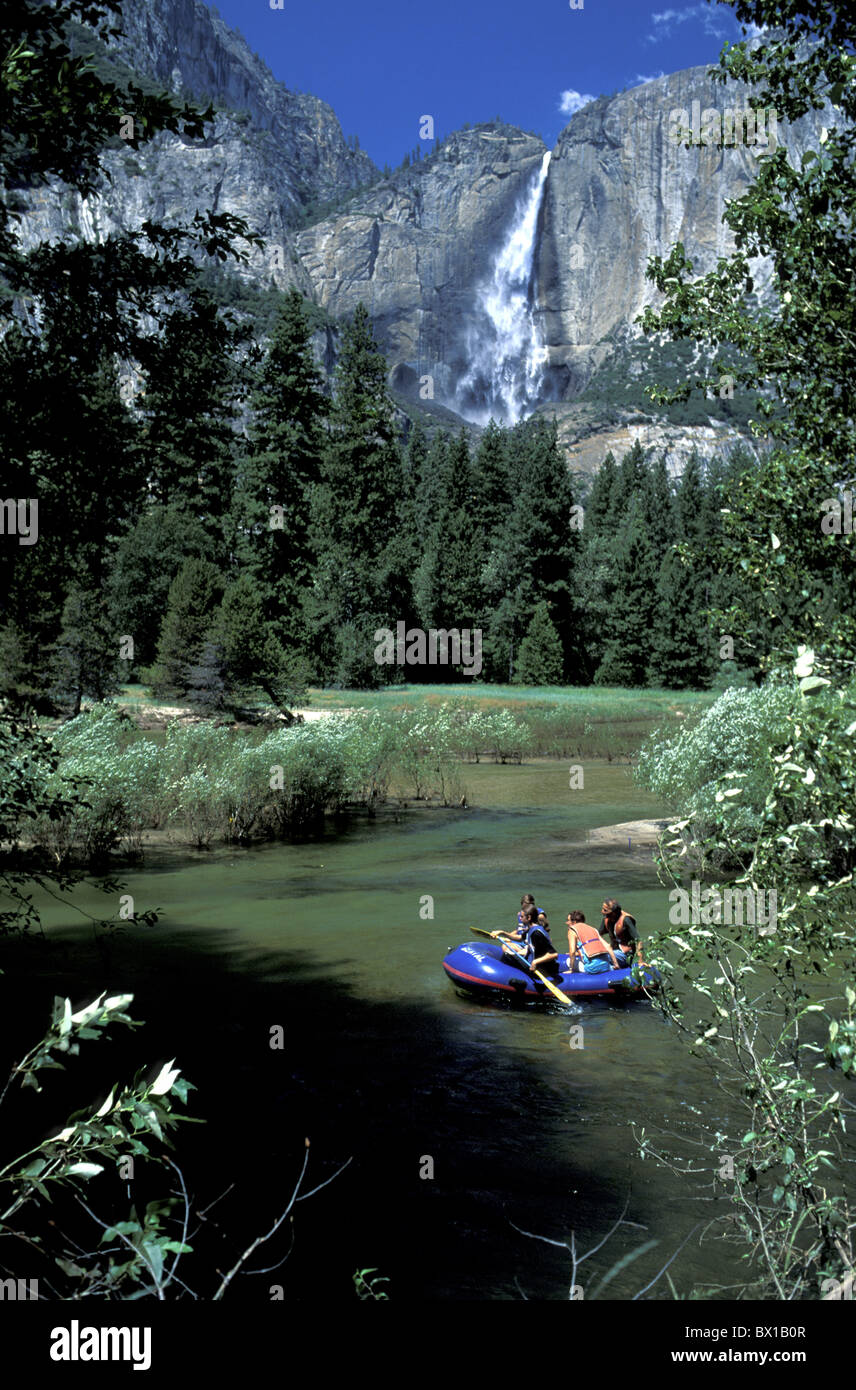 Rafting merced river yosemite hi-res stock photography and images - Alamy