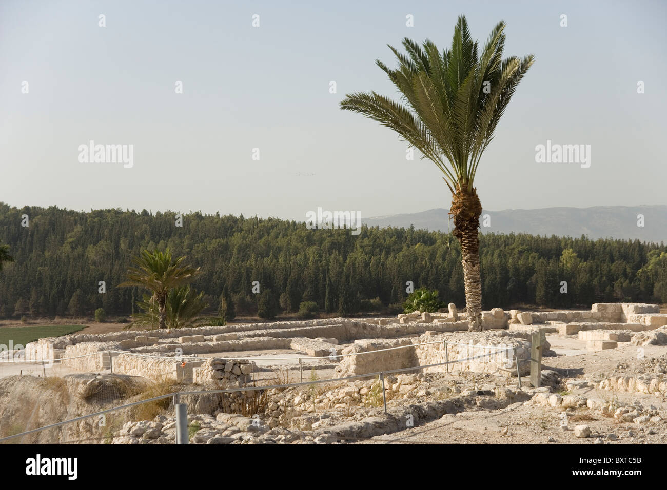 The ancient city of Megiddo or Armageddon a National Park in Israel ...