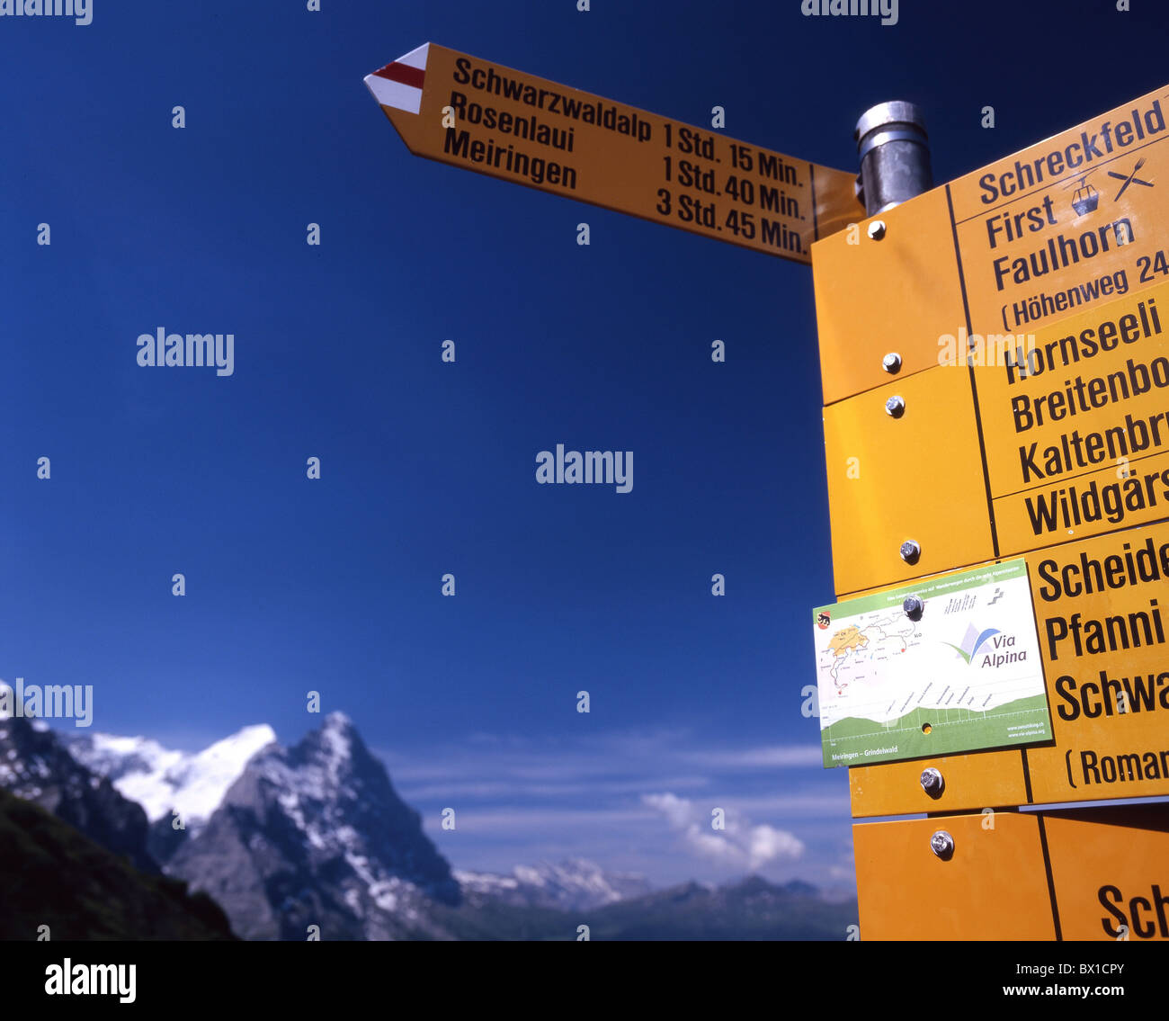 adventure Alpina Alps Canton Bern Bernese Oberland footpath footpaths ...