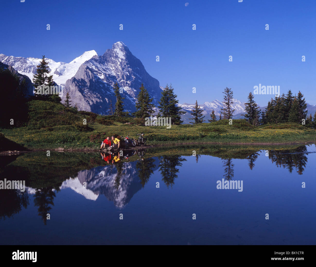 adventure Canton Bern Bernese Oberland bicycle big bike Biker break ...