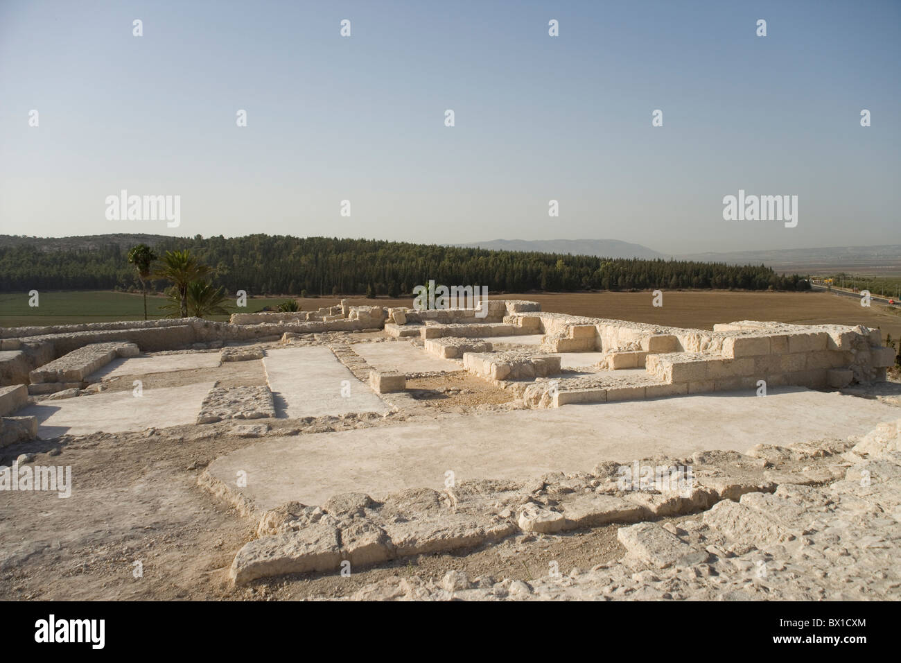 The ancient city of Megiddo or Armageddon a National Park in Israel ...