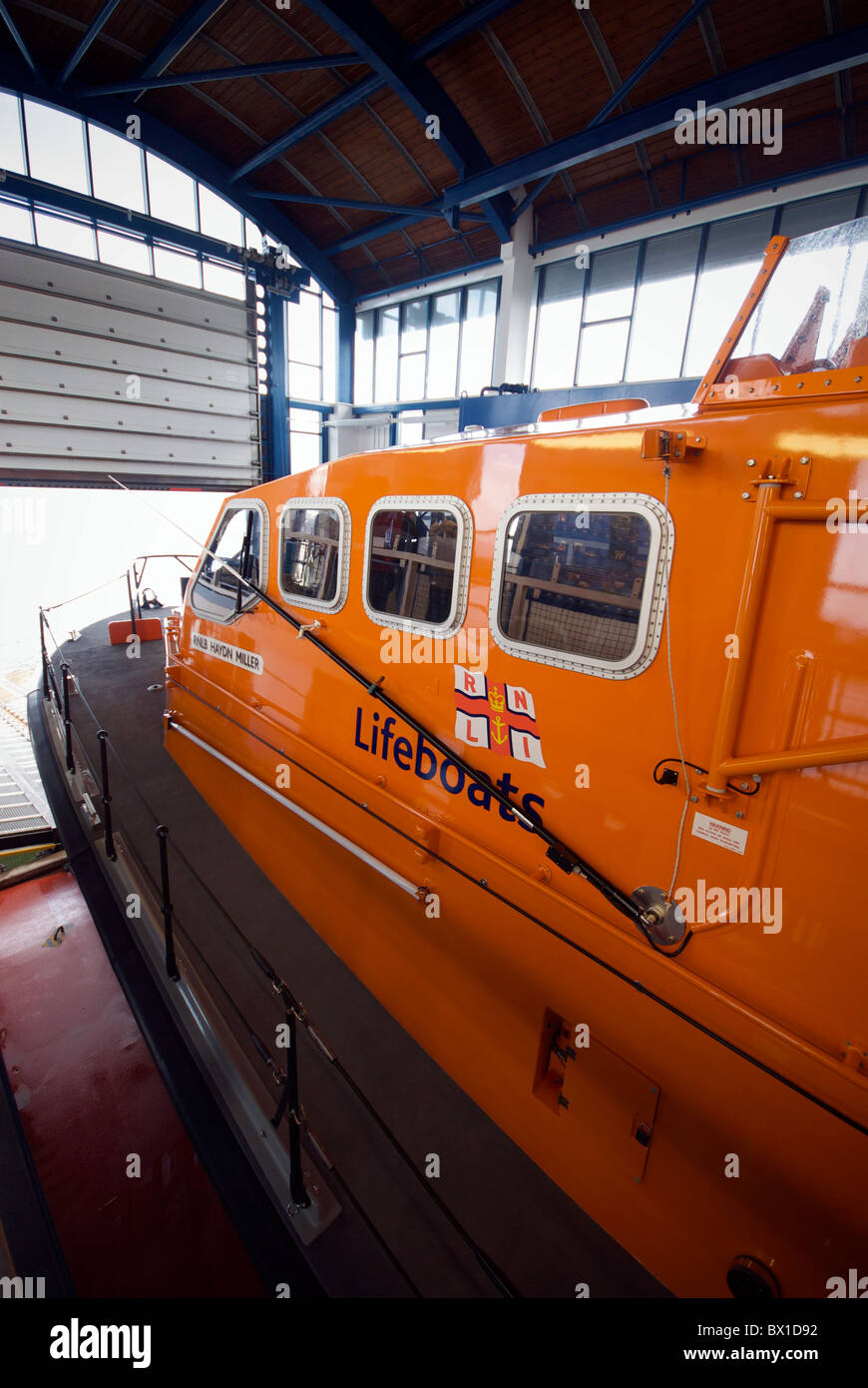 Tenby Pembrokeshire Wales UK Lifeboat Station Stock Photo - Alamy