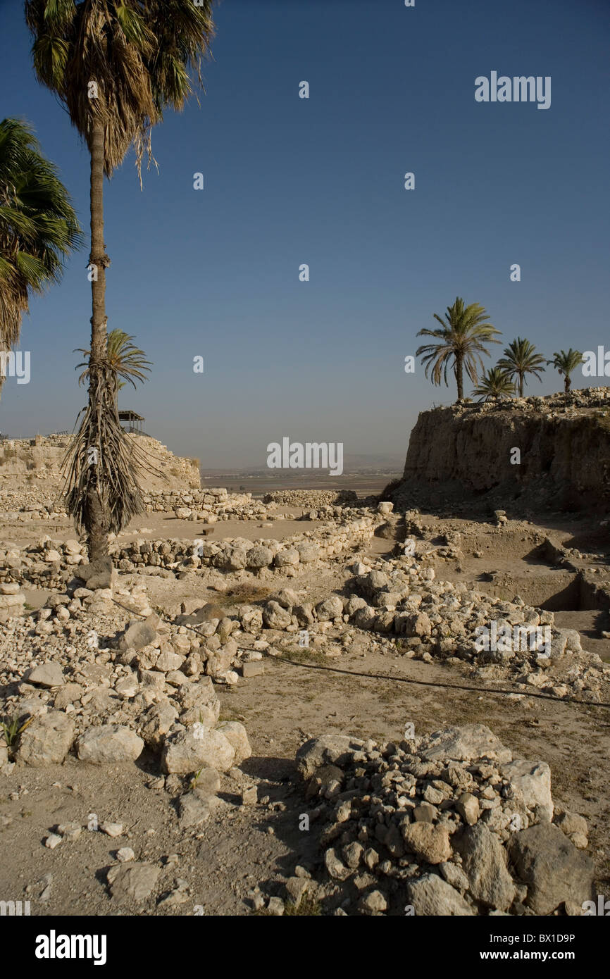 The ancient city of Megiddo or Armageddon a National Park in Israel ...
