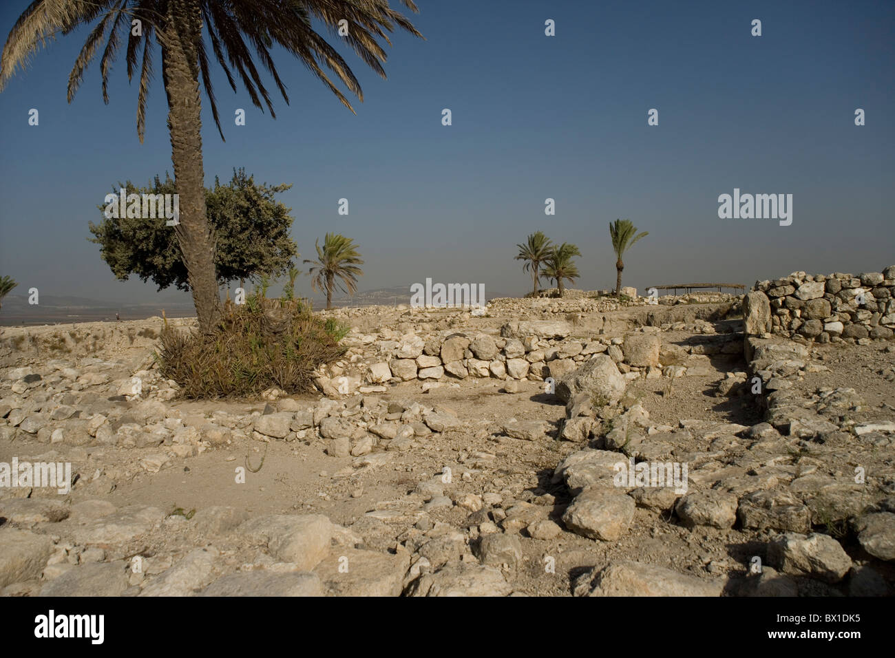 The ancient city of Megiddo or Armageddon a National Park in Israel ...