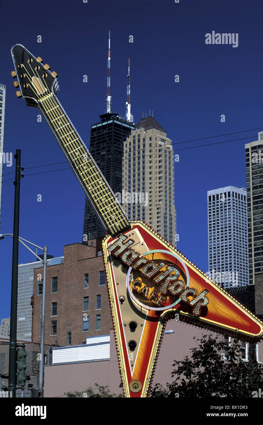 Chicago rock cafe hi-res stock photography and images - Alamy