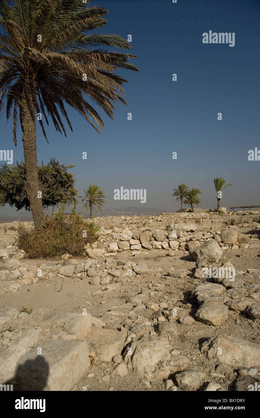 The ancient city of Megiddo or Armageddon a National Park in Israel ...