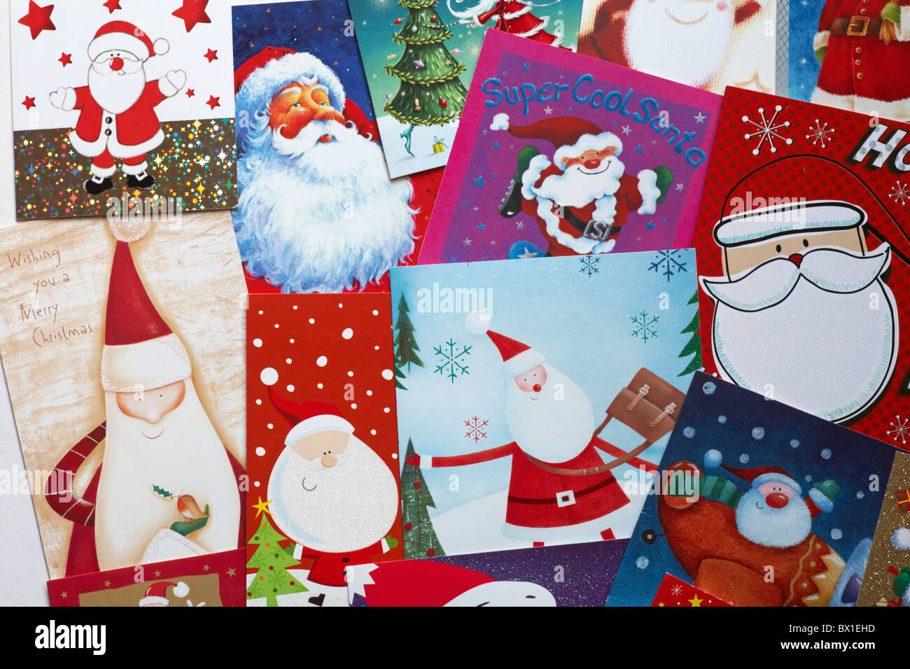 Pile Of Christmas Cards High Resolution Stock Photography and Images ...