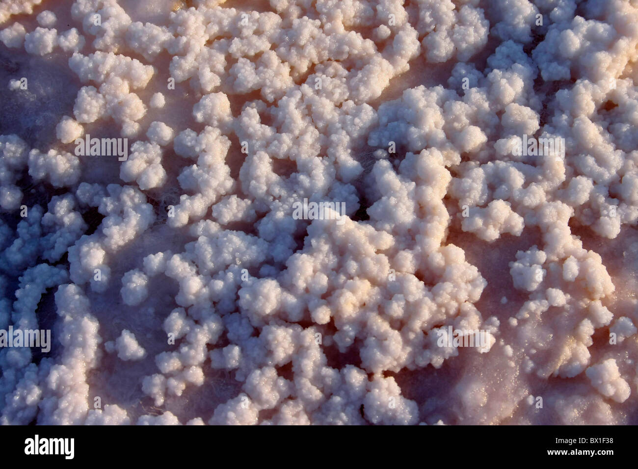 Naturaly forming salt in The Sahara Tunisia model released Stock Photo ...