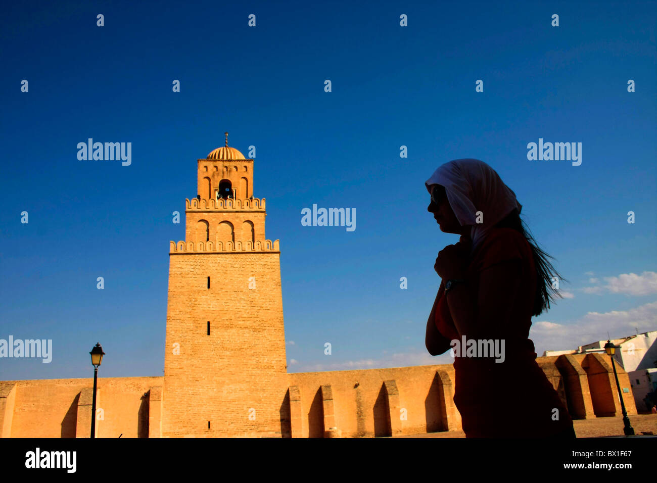 The Great Mosque Sidi Oqba at Kairouan-Qayrawan- Islam's fourth most ...