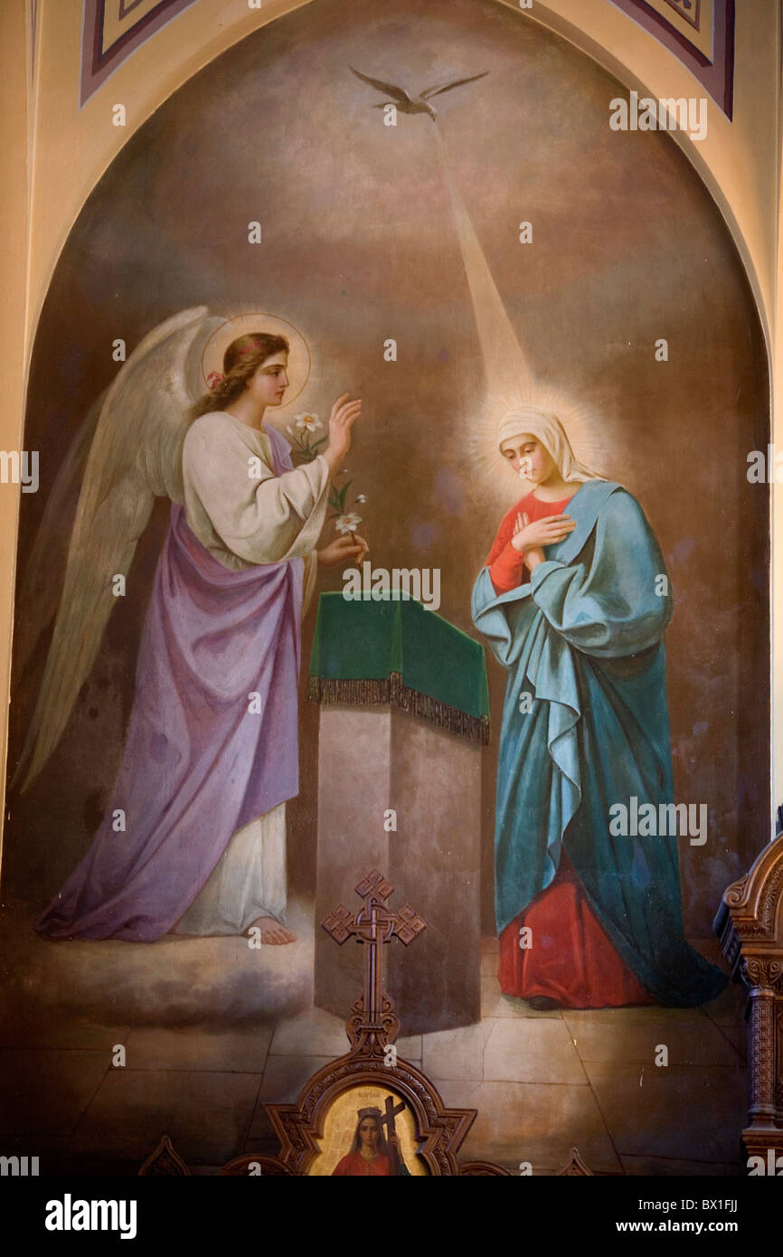 Israel, Jerusalem, Interior of The holy Trinity Cathedral (AKA The ...