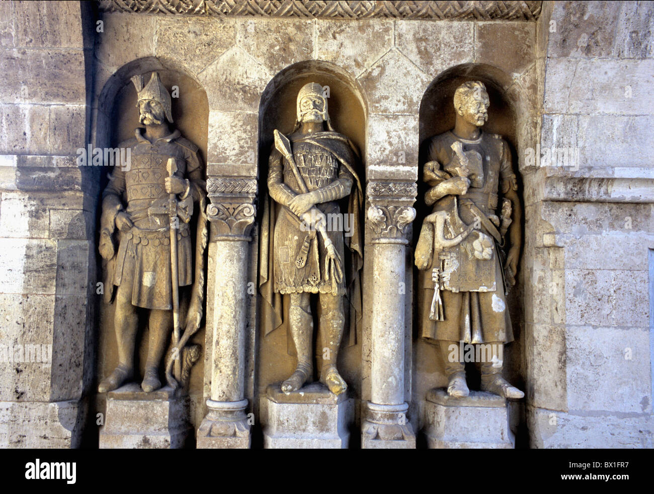 Buda Budapest detail fishing bastion Hungary Europe Middle Ages old ...