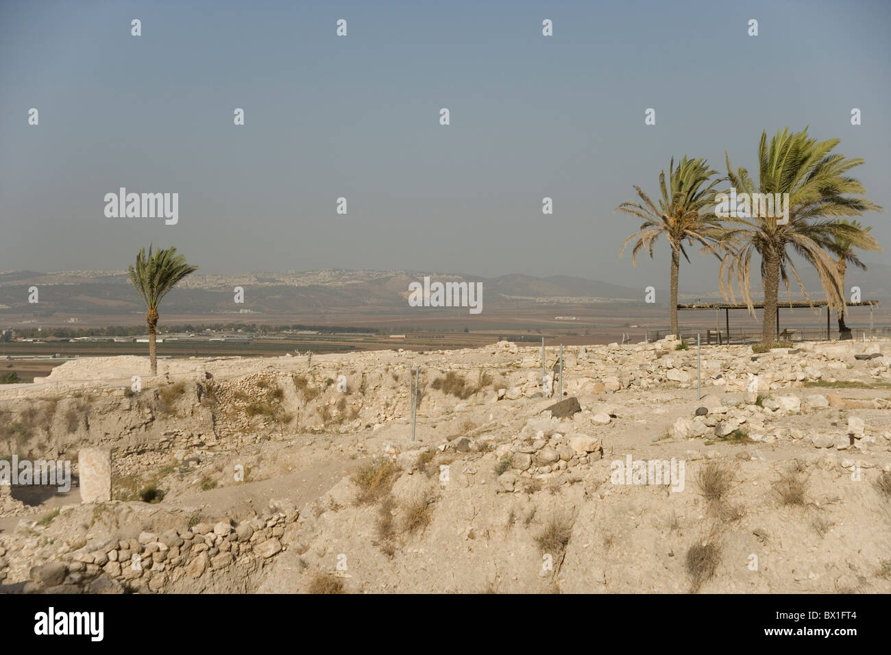 The ancient city of Megiddo or Armageddon a National Park in Israel ...