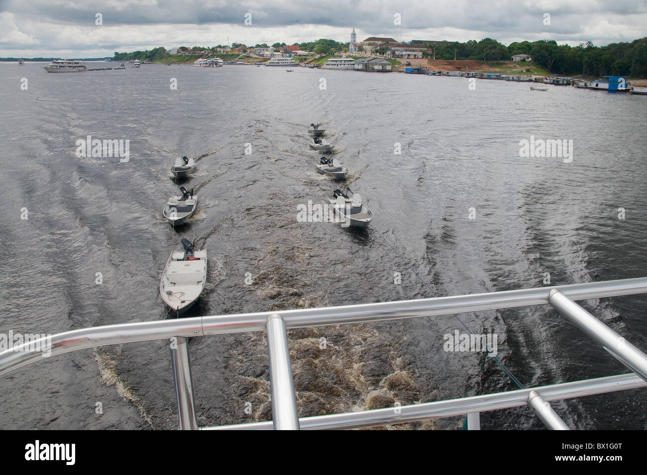 Barcelos Brazil, the "tropical fish capital of the world", lies on the ...