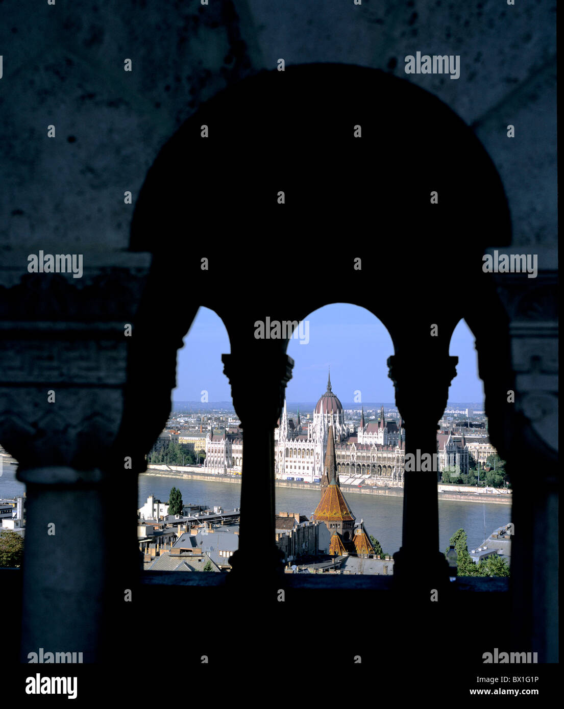 Budapest Fishing Bastion Hungary High Resolution Stock Photography and ...
