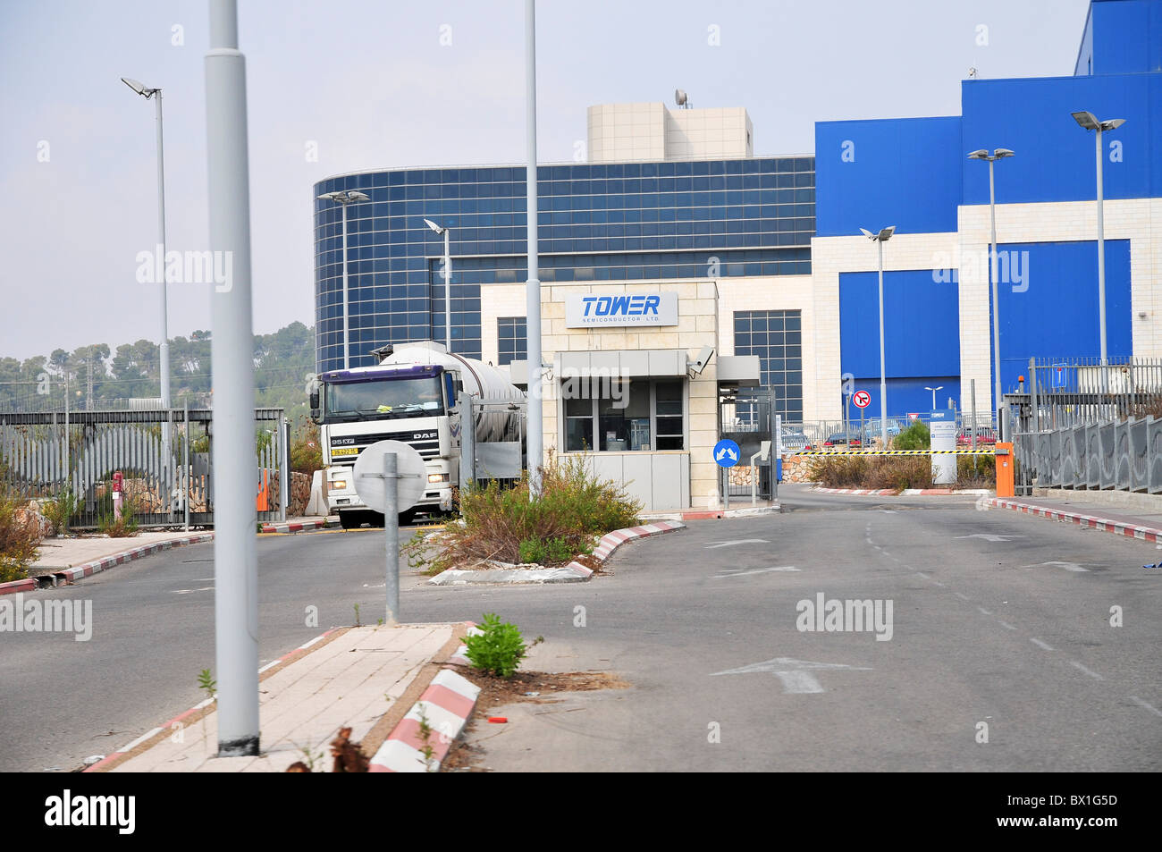 Israel, Galilee, Migdal HaEmek Industrial Zone TowerJazz (Tower ...