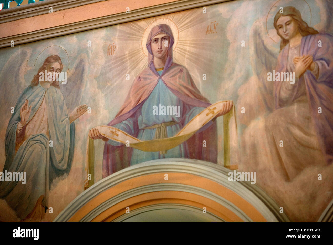 Israel, Jerusalem, Interior of The holy Trinity Cathedral (AKA The ...