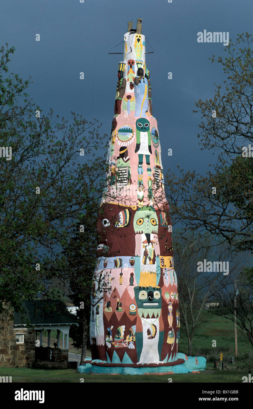 Totem pole park foyil hi-res stock photography and images - Alamy