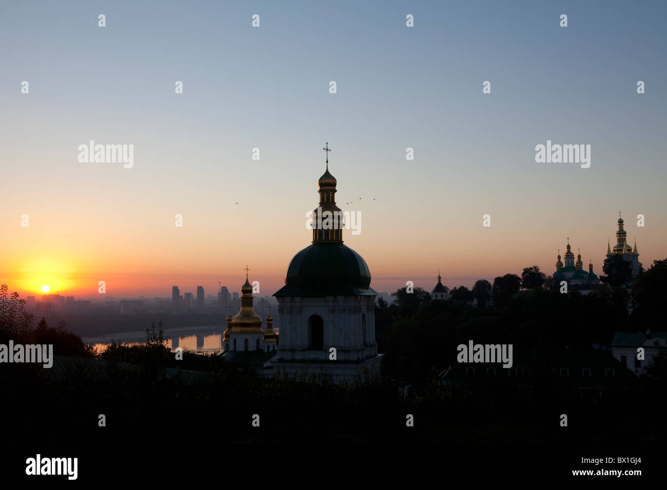 The Kiev Pechersk Lavra (11th century), a UNESCO World Heritage Site ...